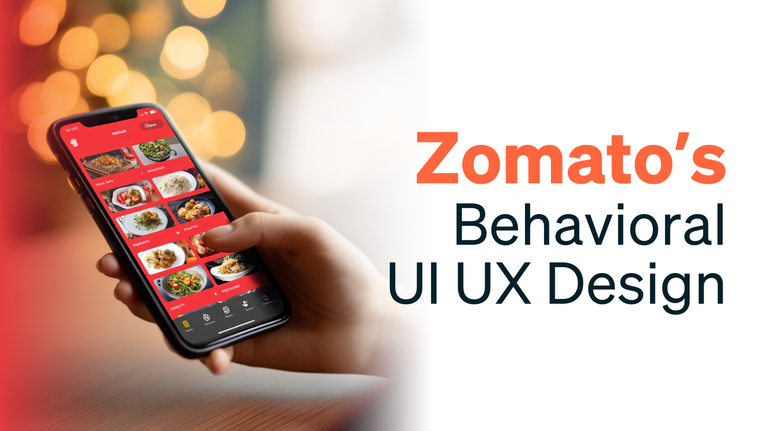 Zomato’s Behavioral UI UX Design Transformed Through Market Research